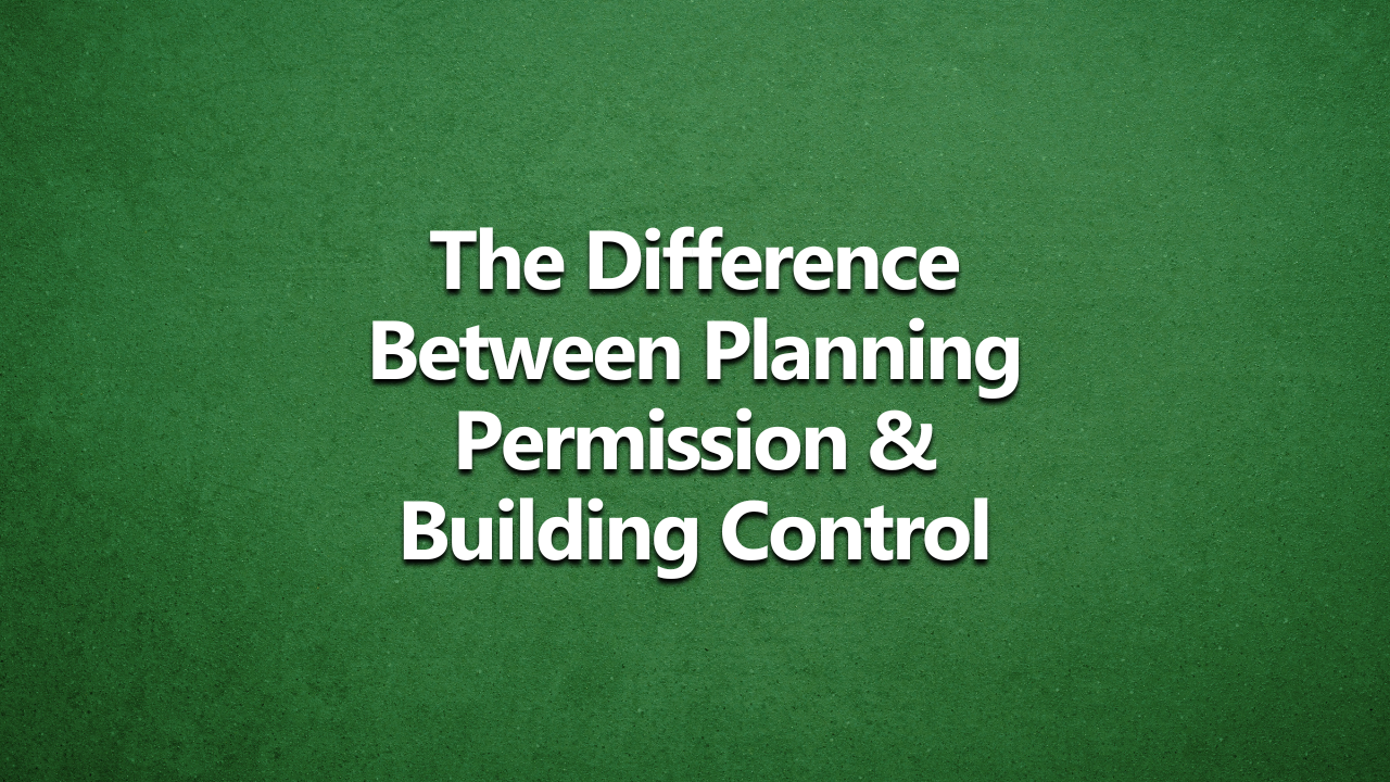 The Difference Between Planning Permission & Building Control ...